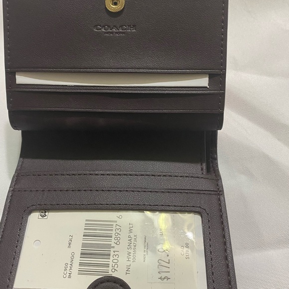 Coach | Bags | Coach Mollie 25 Tote With Matching Wallet Mangoorange ...